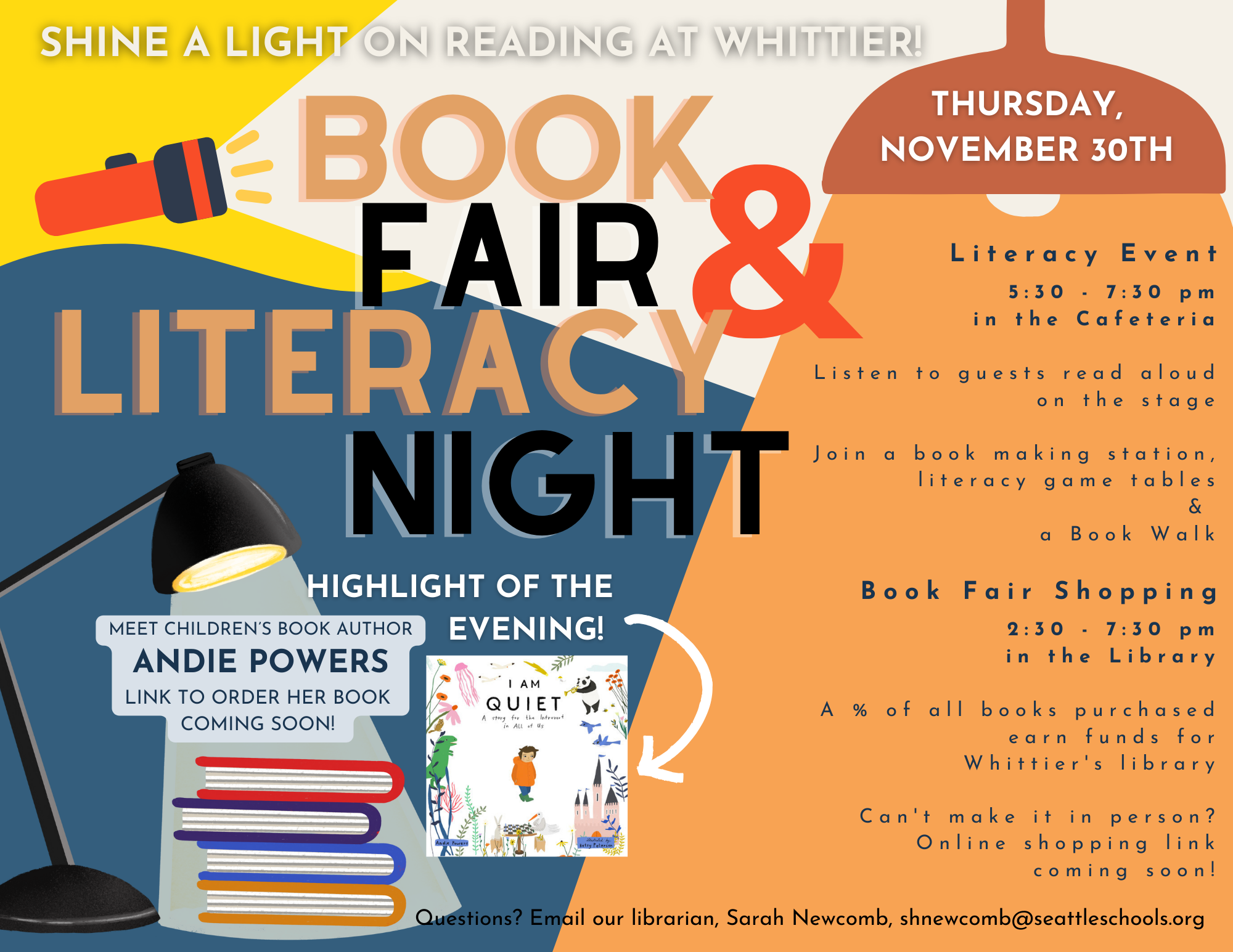 Book Fair - Whittier Elementary PTA