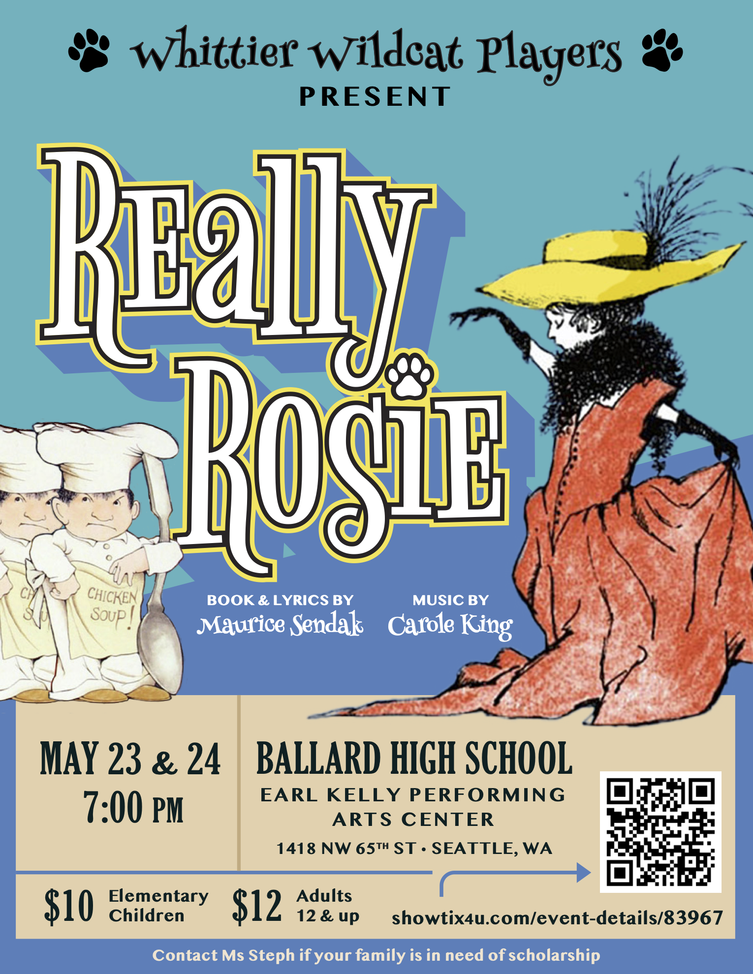 “Really Rosie” Spring Musical - Whittier Elementary PTA